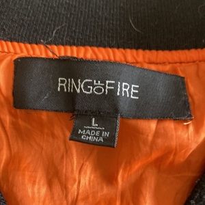 Ring of Fire | Jackets & Coats | L Ringof Fire Zipper Jacket | Poshmark